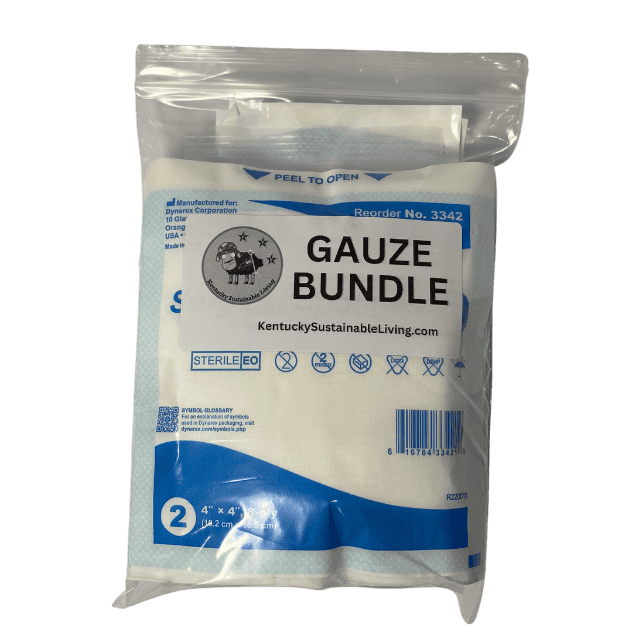 Gauze Bundle – Kentucky Sustainable Living